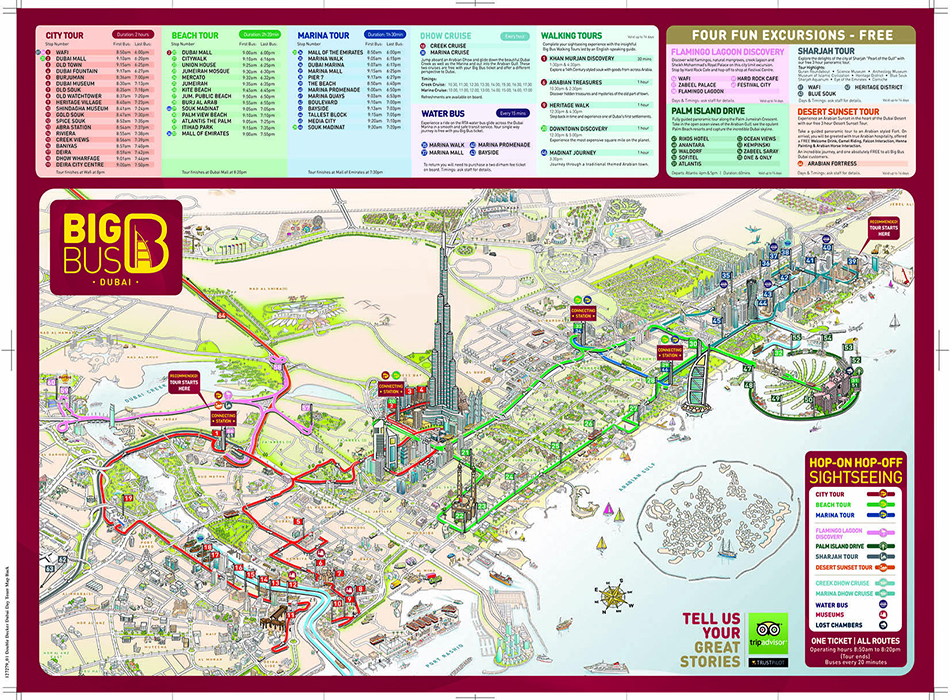 Dubai Big Bus Arabian Tours Al Shatee Tours